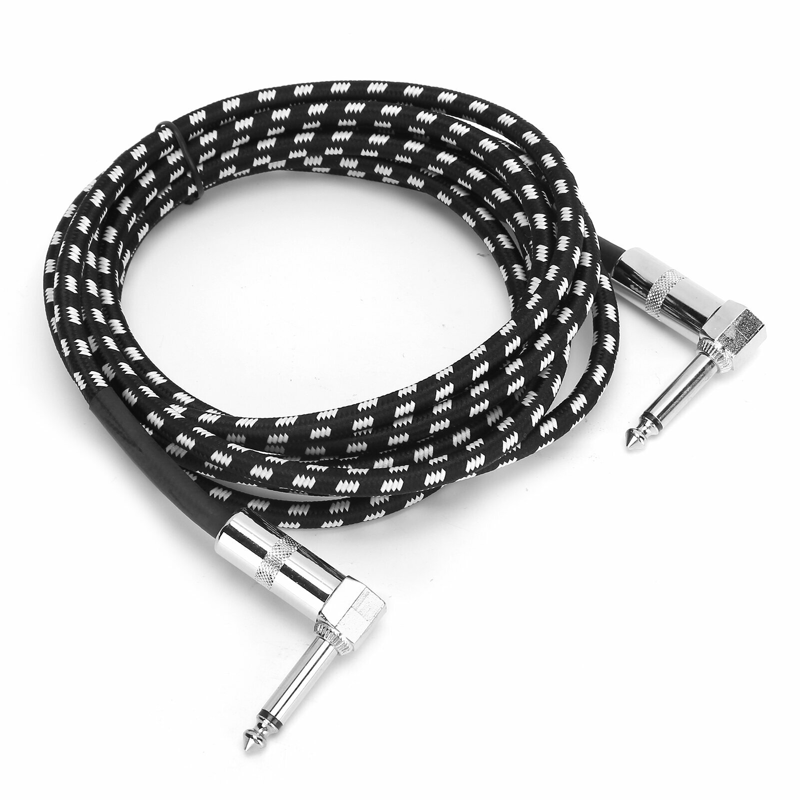 JORINDO Guitar Cable 6.35mm 1/4in Audio Connection Wire Electric Musical Instrument Cord 3 m / 9.8ftJD6209