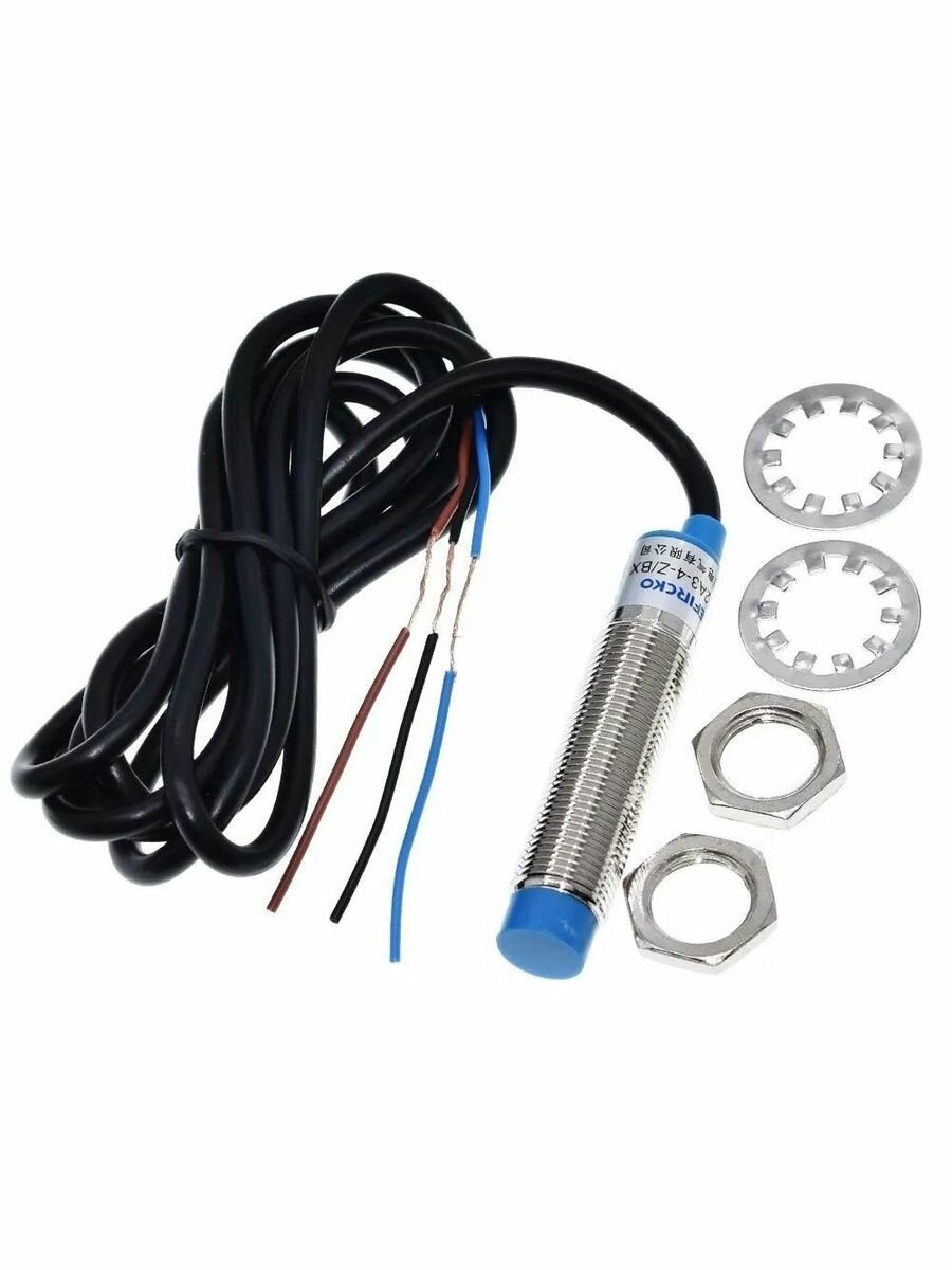 Концевой индуктивный датчик приближения LJ12A3-4-Z/BY, PNP 5-36В 300мА