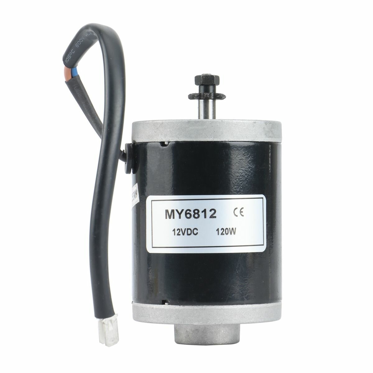 Коллекторный двигатель MY6812 12 В 120 Вт с ременным шкивом для электросамокатов и электровелосипедов, высокоскоростной, компактный, долговечный