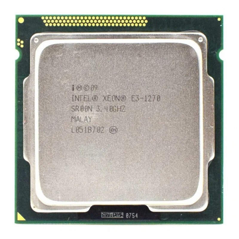 Процессор Socket 1155 Xeon E3-1270 (4ядра/8потоков/3.4ГГц/8Мб)