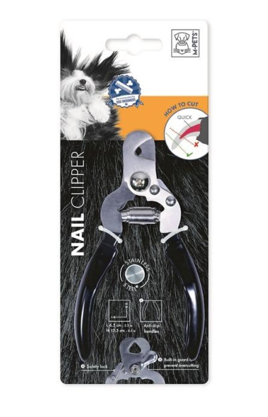 M-PETS Когтерез-секатор 6,5 x 13,5 см
