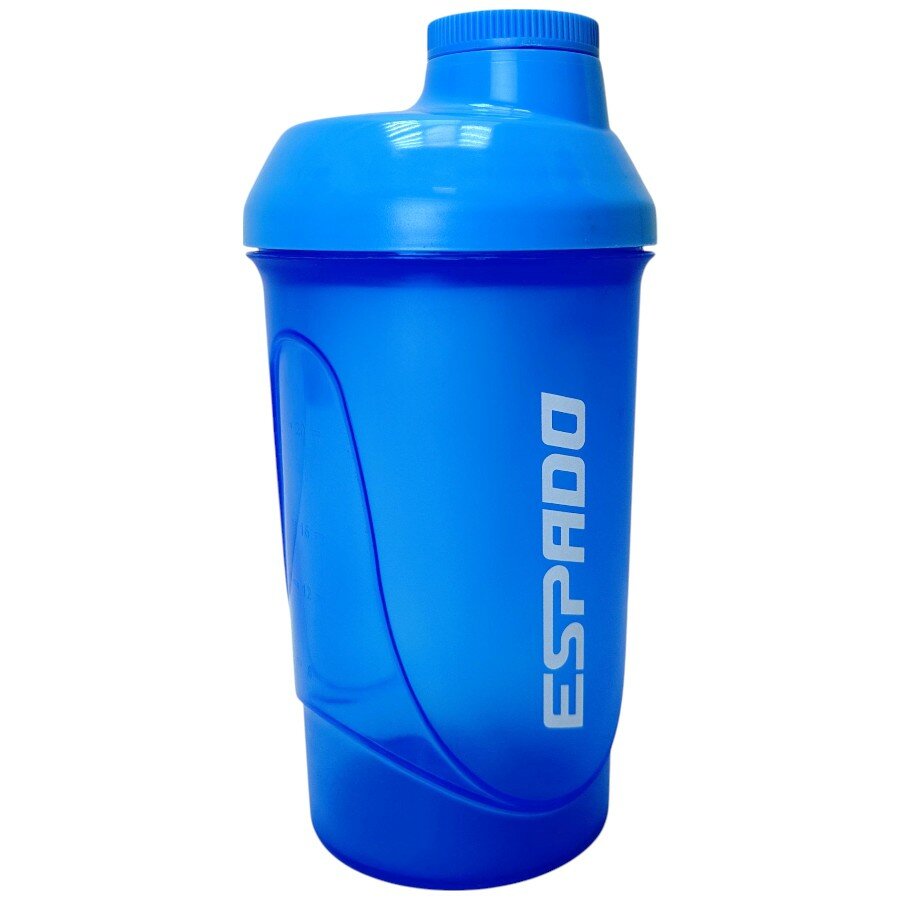 Шейкер Espado с сеткой синий, 600 мл.