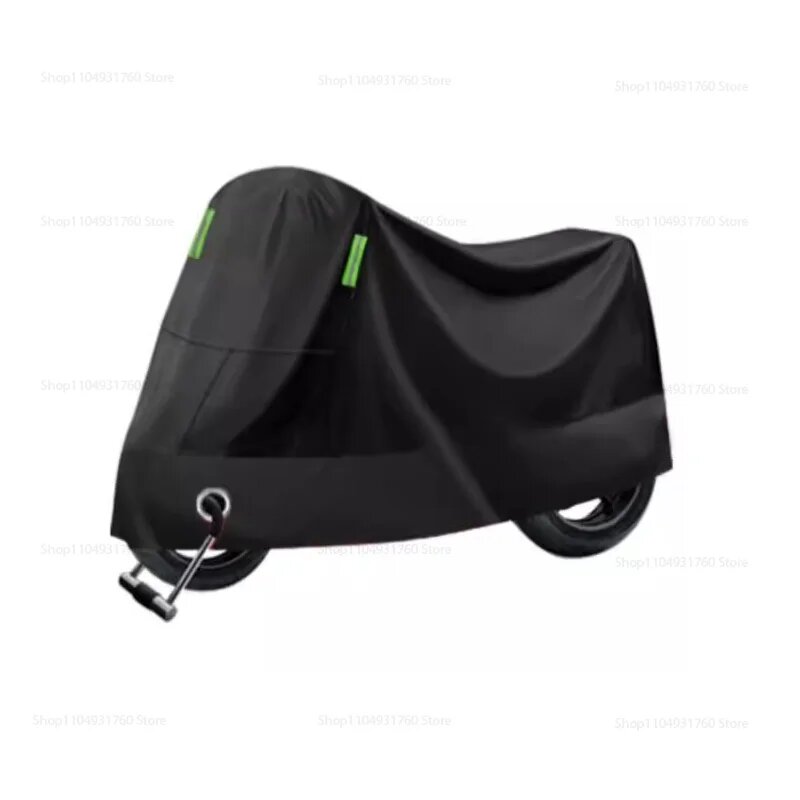 Чехол для мотоцикла KOVE 500X, дождевик для мотоцикла, водонепроницаемый пылезащитный черный