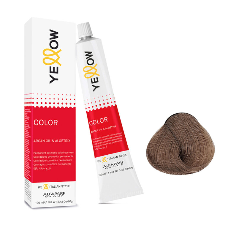 YELLOW PROFESSIONAL Ye Color Permanent Coloring Cream Ye Color Перманентная крем краска 8.00 100 мл