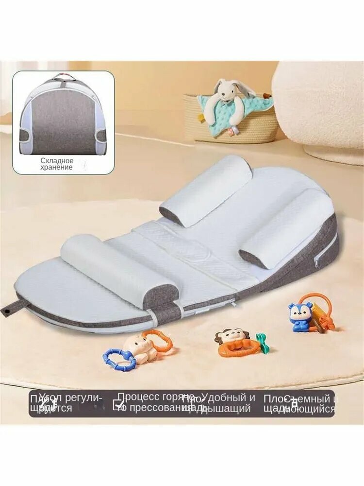 Матрас-кокон материал наполнителяПена Memory Foam Delux, 50x88 см