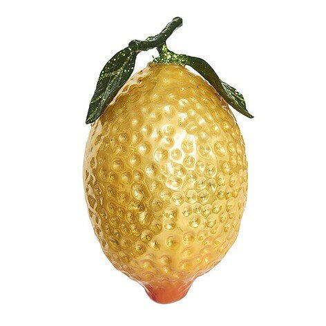 Игрушка на елку Лимон Лунарио, 12.5см