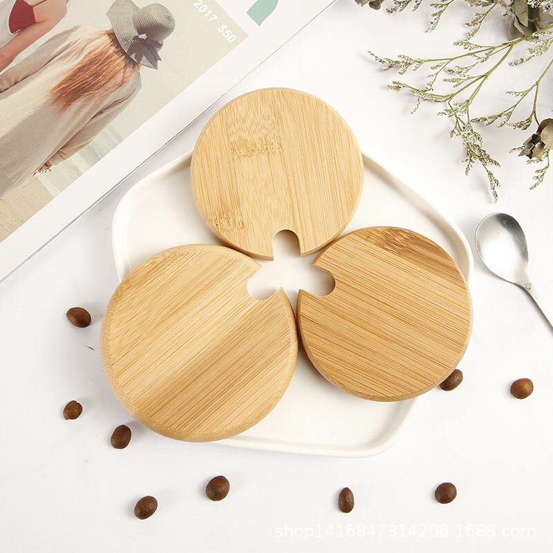 Универсальная крышка для чашки и кружки из бамбука и дерева сохраняет тепло напитков, стильный и экологичный аксессуар для дома и офиса