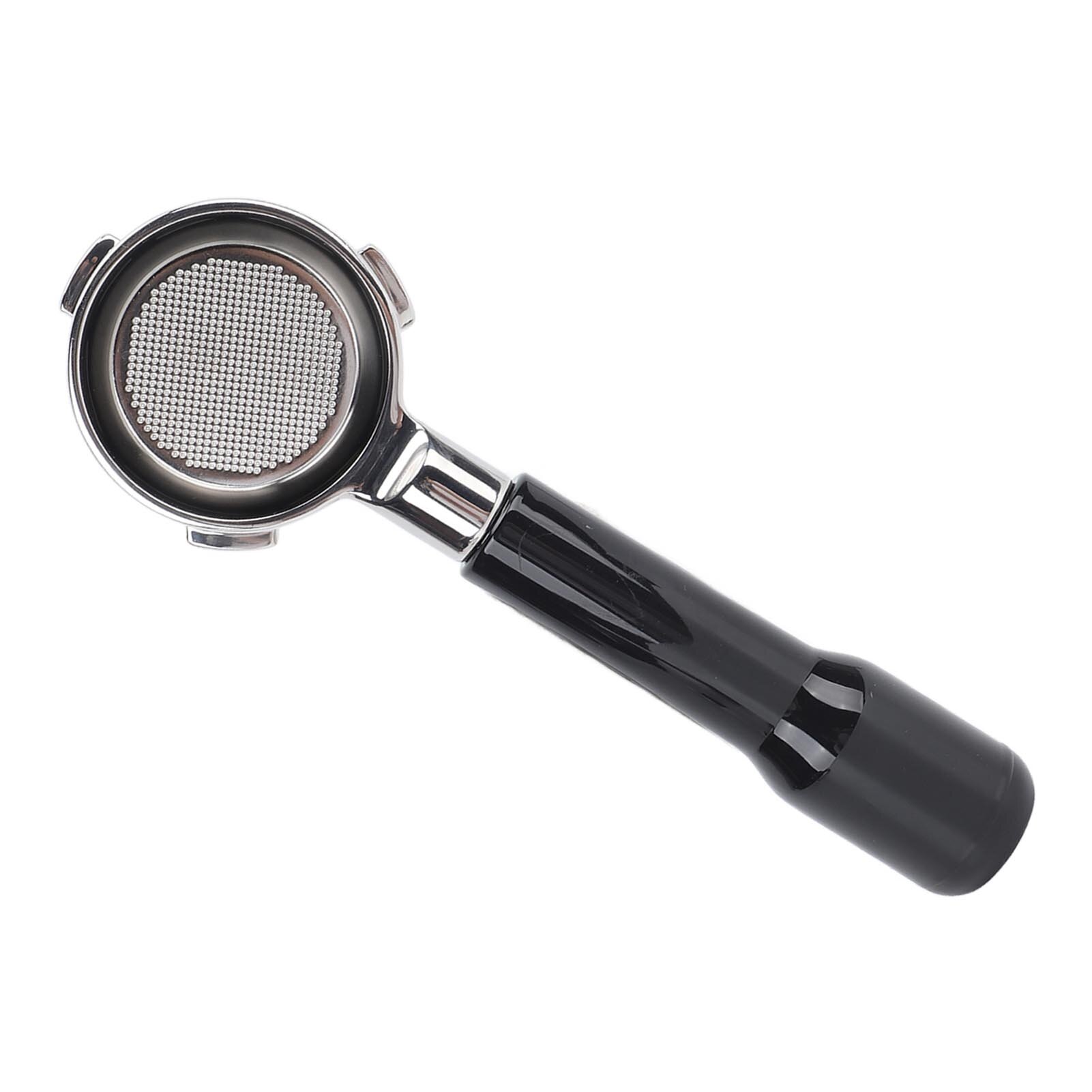 Бездонный портафильтр для кофе, 58 мм, с 3 ушками, бездонный портафильтр для кофемашины Barsetto C2, пластик, черный