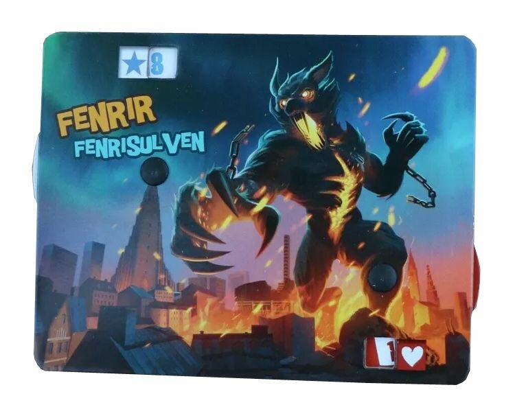 Промо-монстр Fenrir для настольной игры Повелитель Токио / Повелитель Нью-Йорка