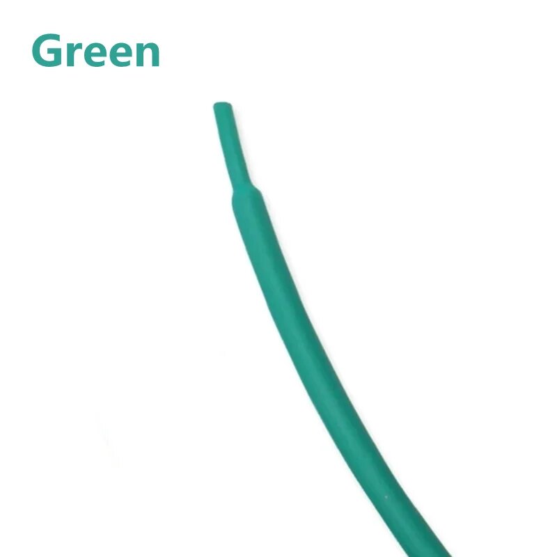 Теплоусадочная трубка с двойными стенками 3:1, клей 1.6/2.4/3.2/4.8/6.4 мм 4.8mm, зеленый