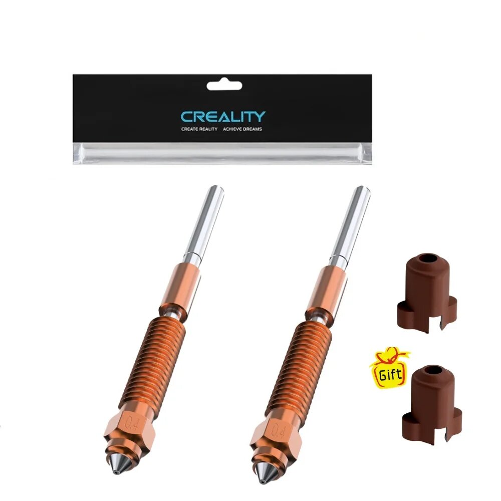 Creality K1C Комплект сопел 0.2/0.4/0.6/0.8/1.0 мм 0,4 мм, 2PCS