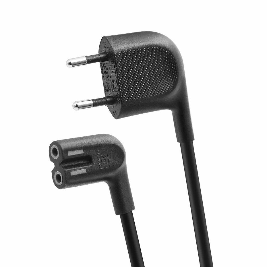 Угловой сетевой кабель EU для телевизоров Angled Plug