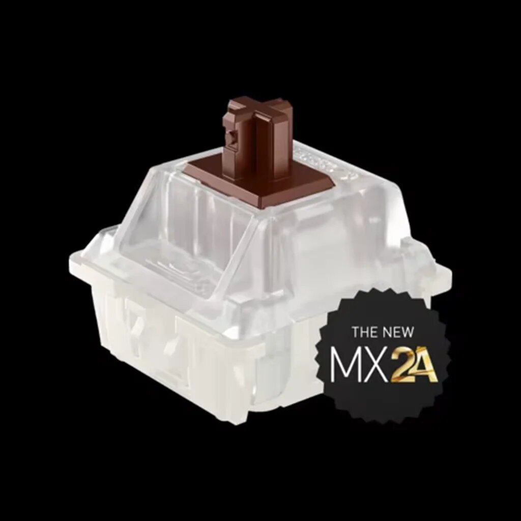 10 шт. переключателей Cherry MX2A RGB Brown