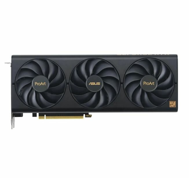 Видеокарта ASUS NVIDIA GeForce RTX 4060TI ProArt OC (PROART-RTX4060TI-O16G) - PCI Express 4.0, 16 ГБ, GDDR6, 128 бит, HDMI, DisplayPort, GPU 2655 МГц