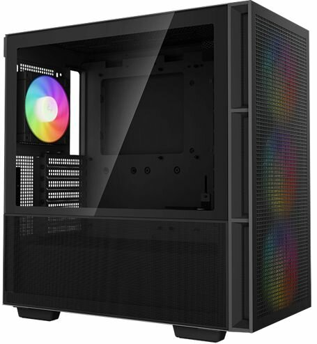 Компьютерный корпус DEEPCOOL CH560 (R-CH560-BKAPE4-G-1) черный - Mid Tower, E ATX, Micro ATX, Mini ITX, Stаndard ATХ, USB 3.2 Gen1 Tуpe A, USB 3.2 Gen1 Type C