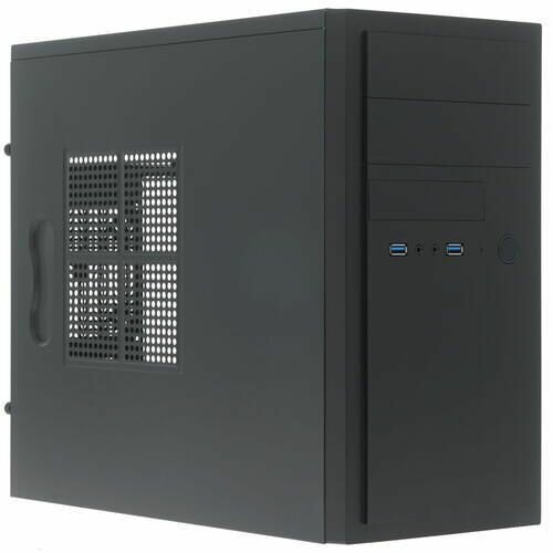 Компьютерный корпус Chieftec Elox (HT-01B-OP) черный - Mini-Tower, Micro-ATX, USB 3.2 Gen1 Type-A