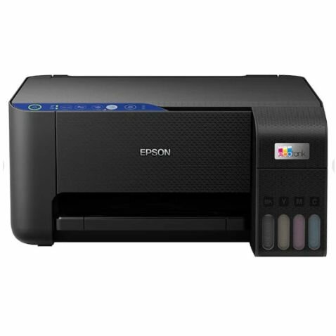 МФУ струйное Epson EcoTank L3270 (L3270) черный - цветной, A4, 5760x1440 dpi, ч/б - 33 стр/мин (A4), USB, Wi-Fi