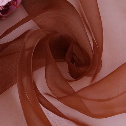 15-цветная прозрачная ткань из органзы, украшение для свадьбы, дня рождения, шитье своими руками, фантрик