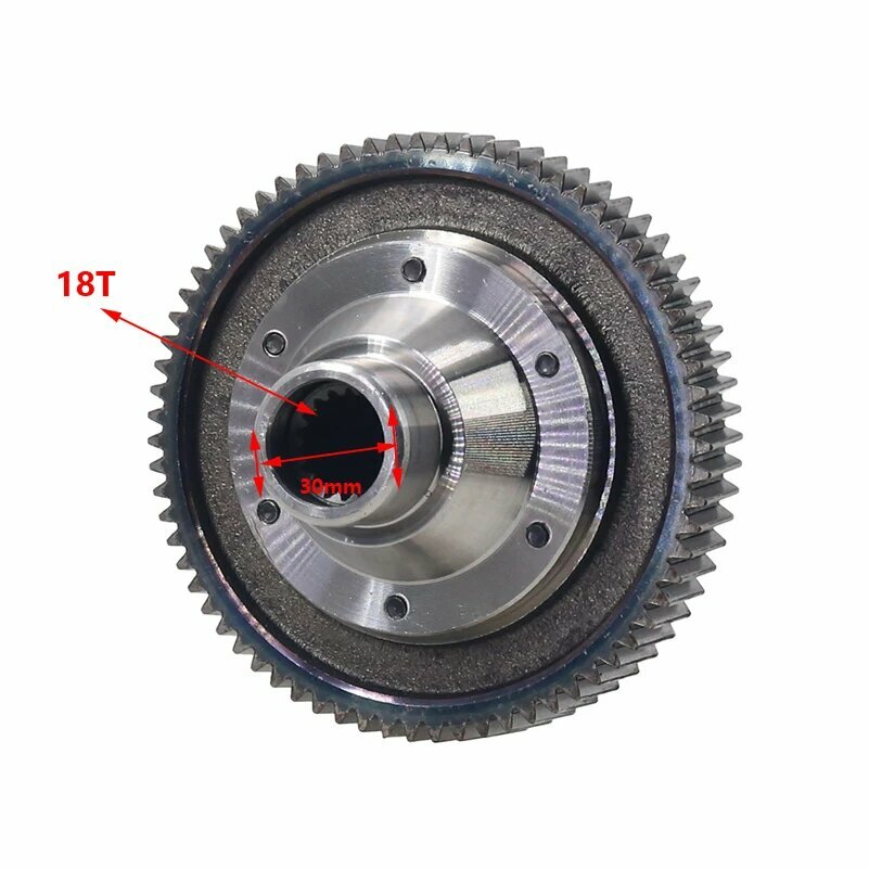 Электрический дифференциал для трицикла 30mm 18T
