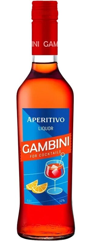 Аперитив квкз, "Гамбини" Аперитиво, 0.5 л