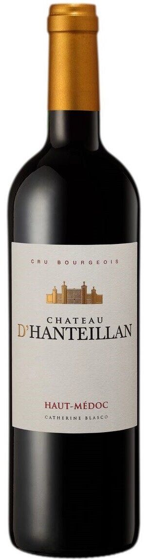 Вино Chateau d'Hanteillan, Haut-Medoc AOC Cru Bourgeois, 2019