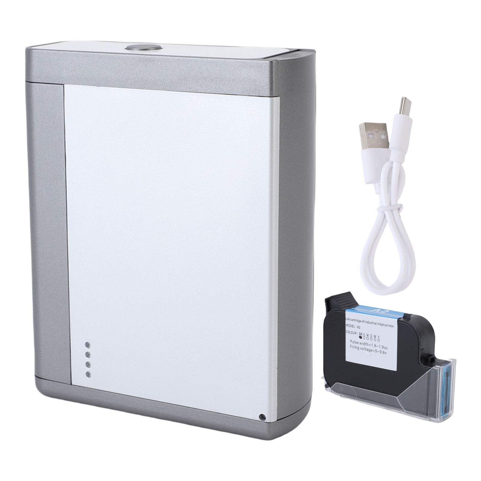 Умный ручной струйный принтер, синий, управление по Bluetooth