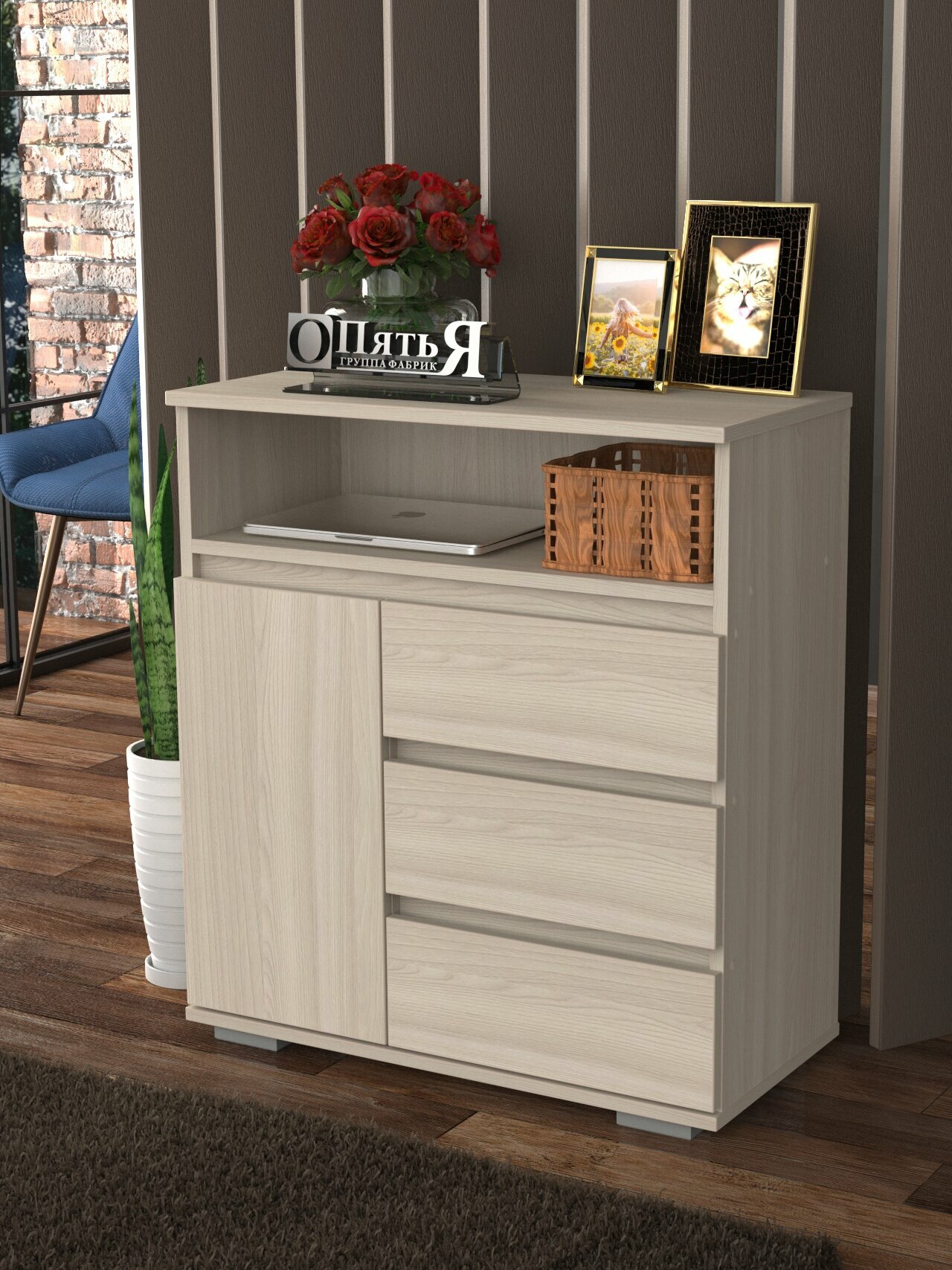 Комод деревянный №16 яшс