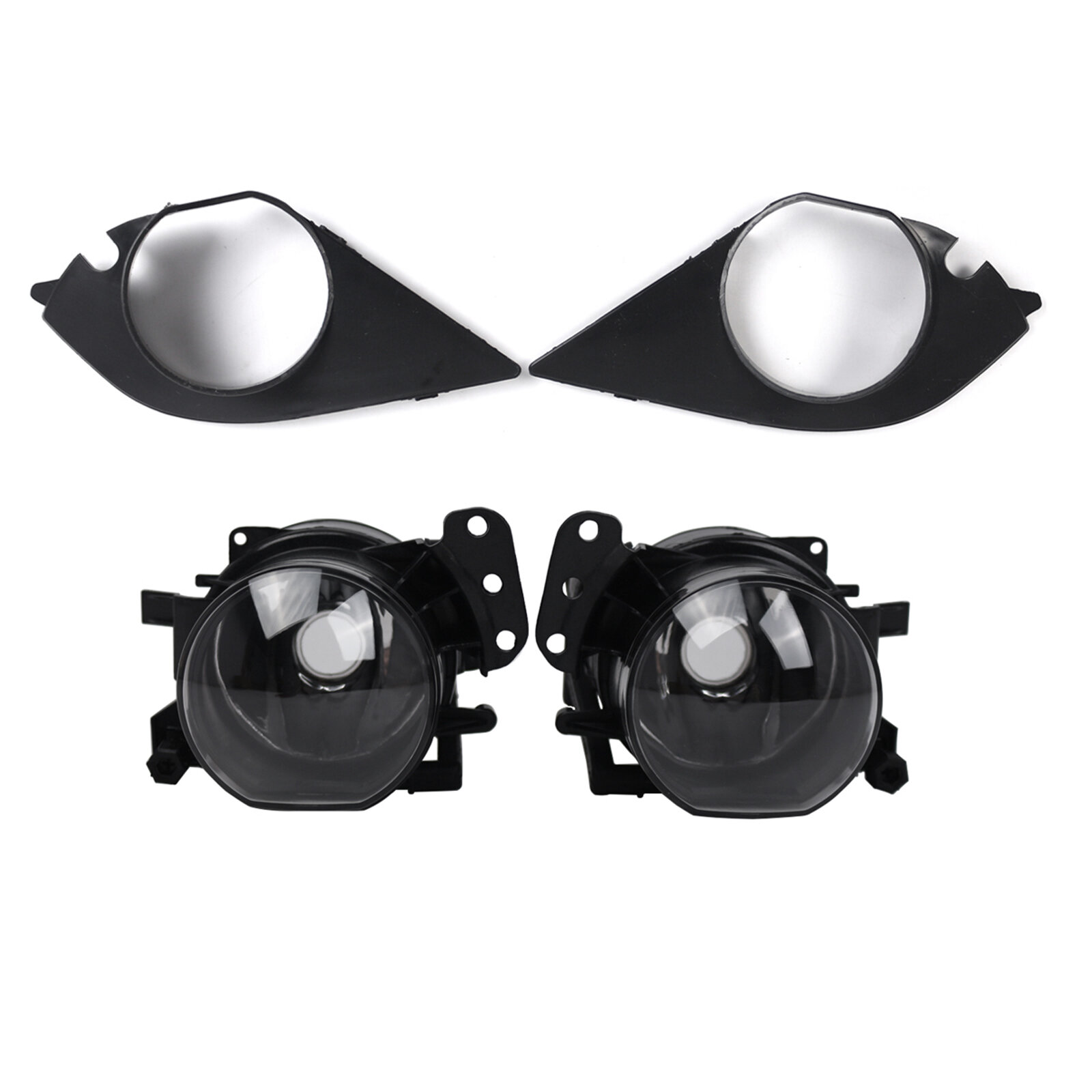 Противотуманные фары в бампер с защитной решеткой, сменные для BMW E60 E61 525I 528I 530I 535I 545I 550I M5 2004-2010, передние противотуманные фары в сборе