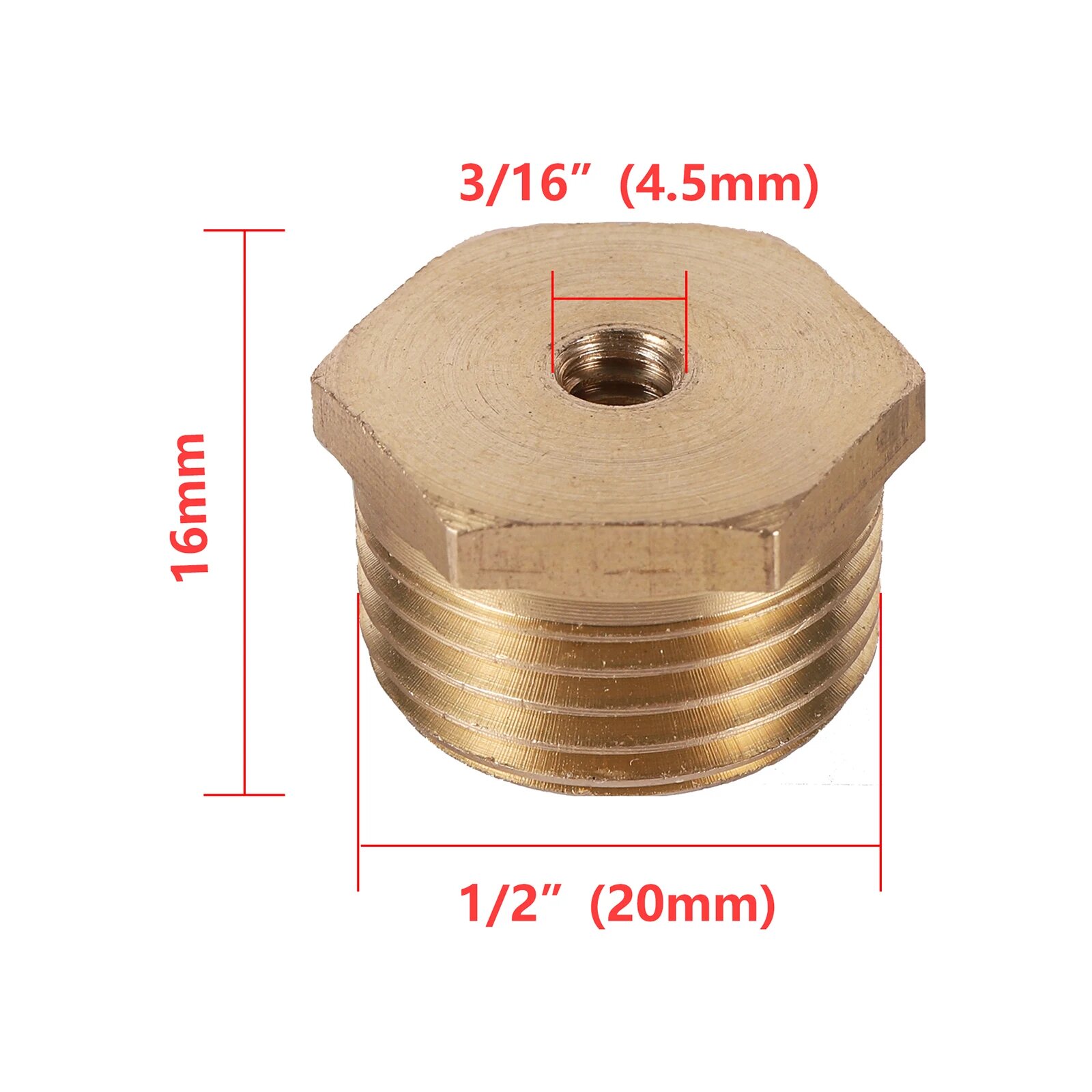 Форсунки для орошения Adhere To Fly, медные, 3/16 дюйма Connector