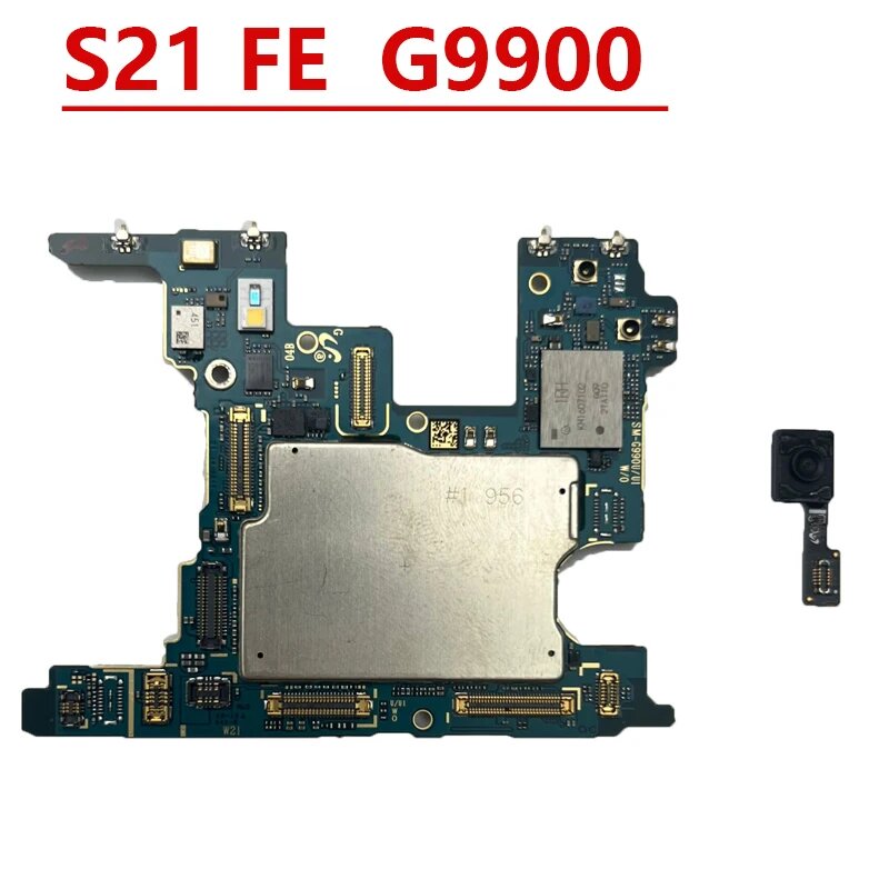 Материнская плата для Samsung Galaxy S21 FE 5G G9900 G990B G990B2 G990U G990E разблокированная материнская плата 128G RAM Full Chips Android OS