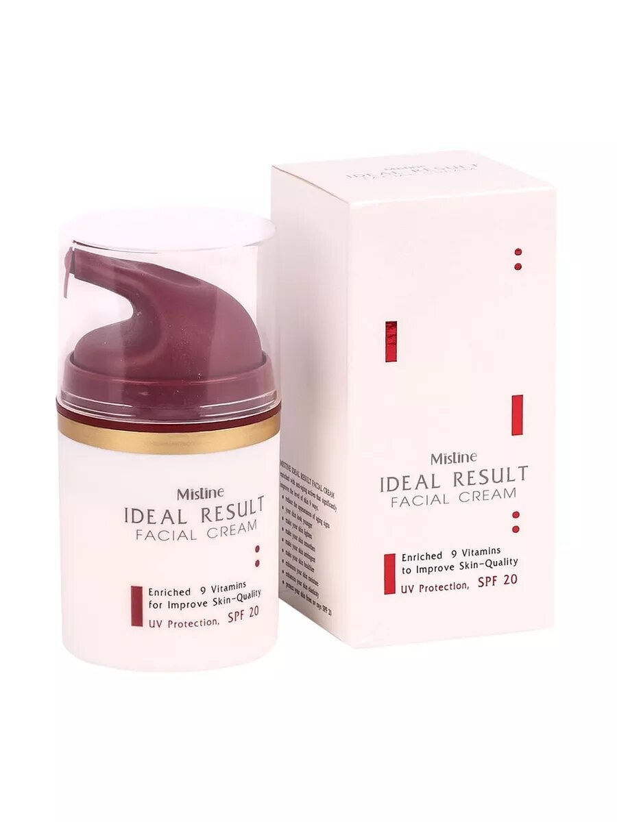 Mistine Крем для лица "9 витаминов, идеальный результат" Ideal Result Facial Cream (Таиланд), 45 гр