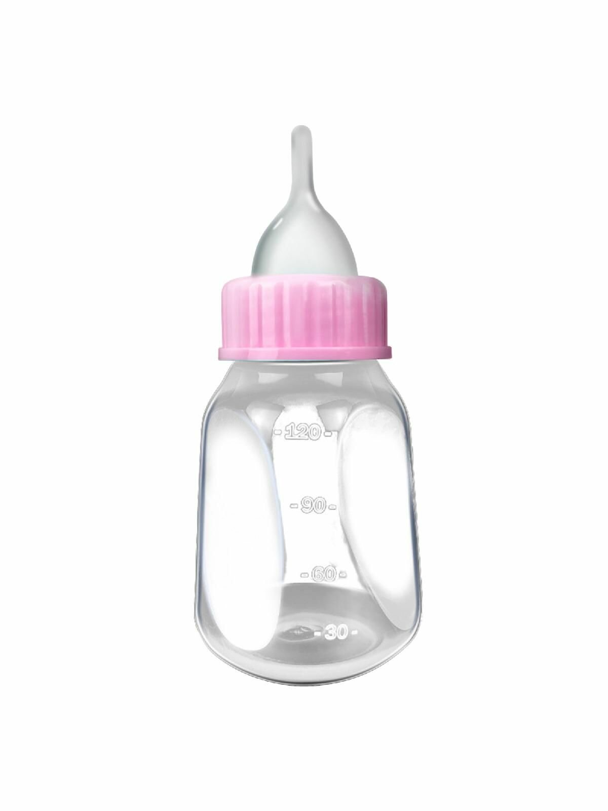 Кормушка для животных, Бутылочка для котенка-розовая