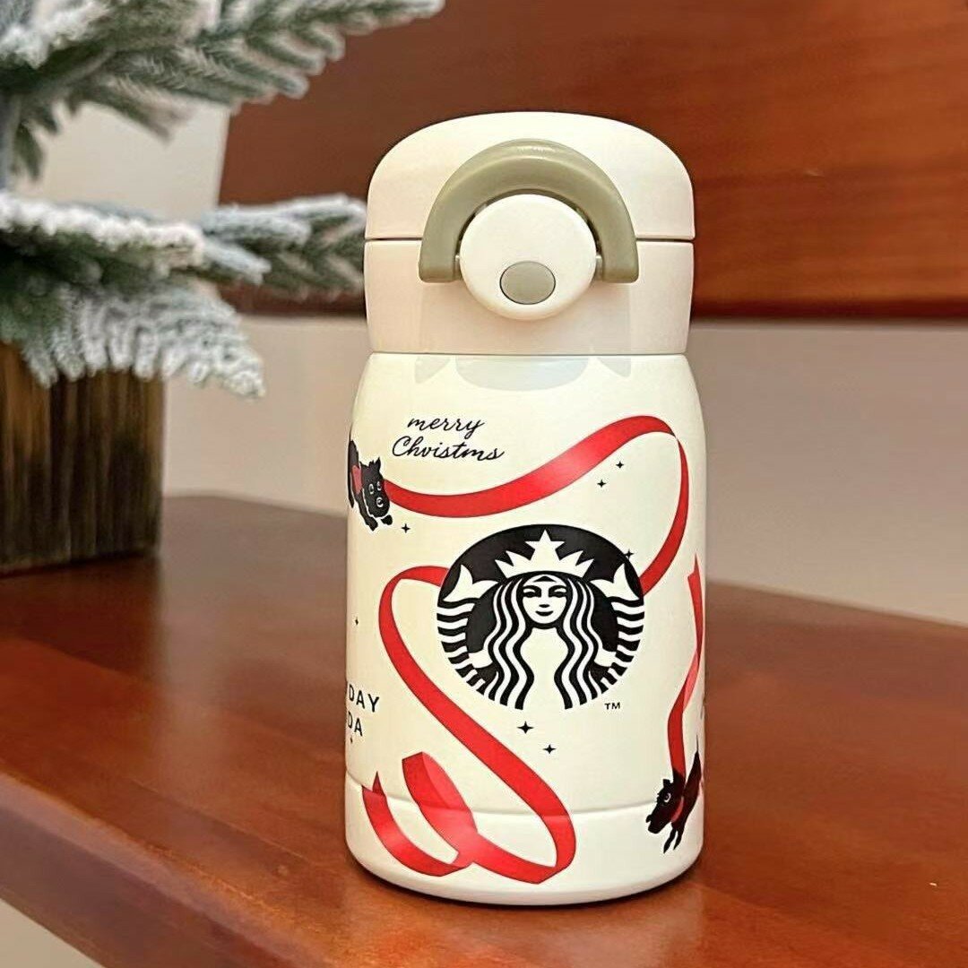 Вакуумный термос Starbucks Korea Limited с рождественским подарком на 2025 год, 200 мл