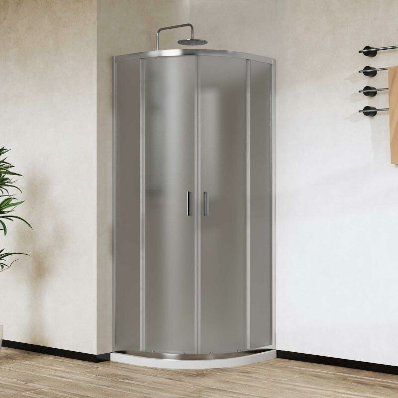 Vincea Душевой уголок City VSQ-5CT900MT, 900*900, хром, стекло текстурное Vincea