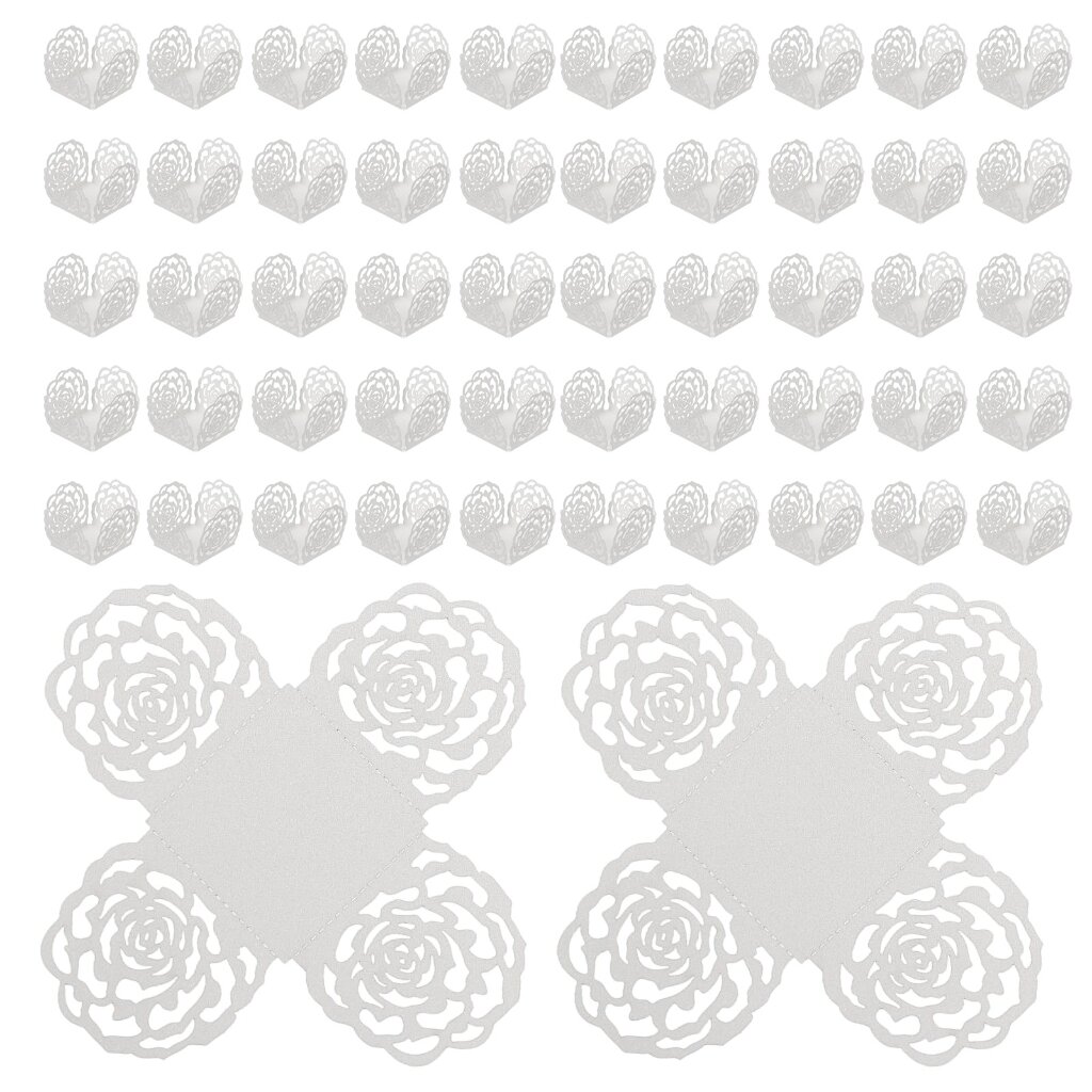 50шт Бумажные Шоколадные Обертки Чашки Вкладыш Для Торта Чашка Свадебные Конфеты Коробка Шоколада Для Свадебных Приемов Свадебные Души