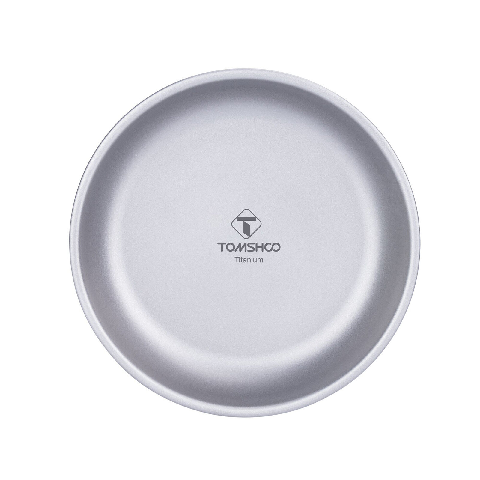 Титановая круглая походная тарелка — ультралегкая портативная посуда для кемпинга, безопасная для мытья в посудомоечной машине, с сумкой для хранения. Идеально для барбекю, пикников, походов и путешествий.