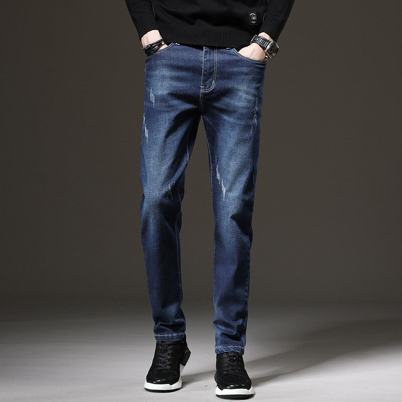 Мужские джинсыВерсия повышения / прямые B1, талии_32