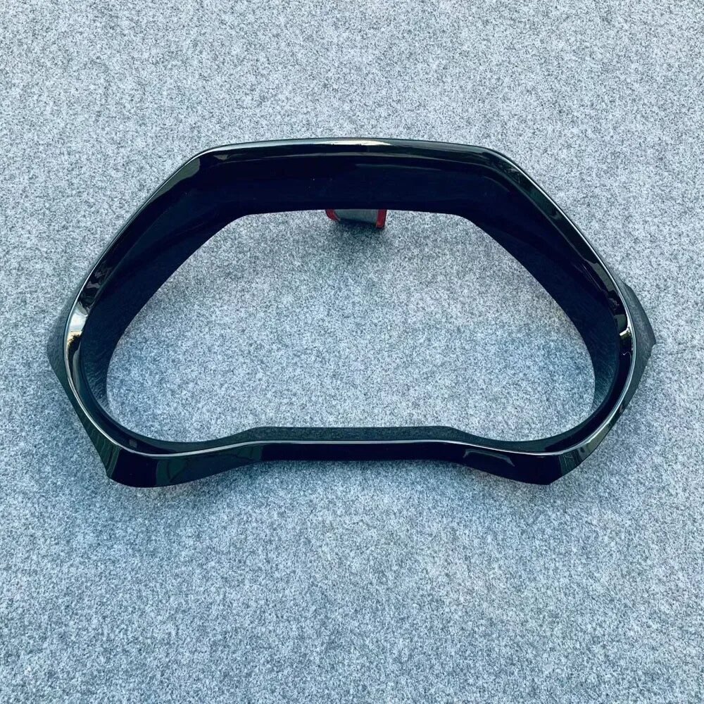 RHD LHD для Toyota Harrier Venza 2020 2021 2022, ABS, черный автомобильный Стайлинг, приборная панель, приборная панель, накладка на экран, украшение RHD ABS Black