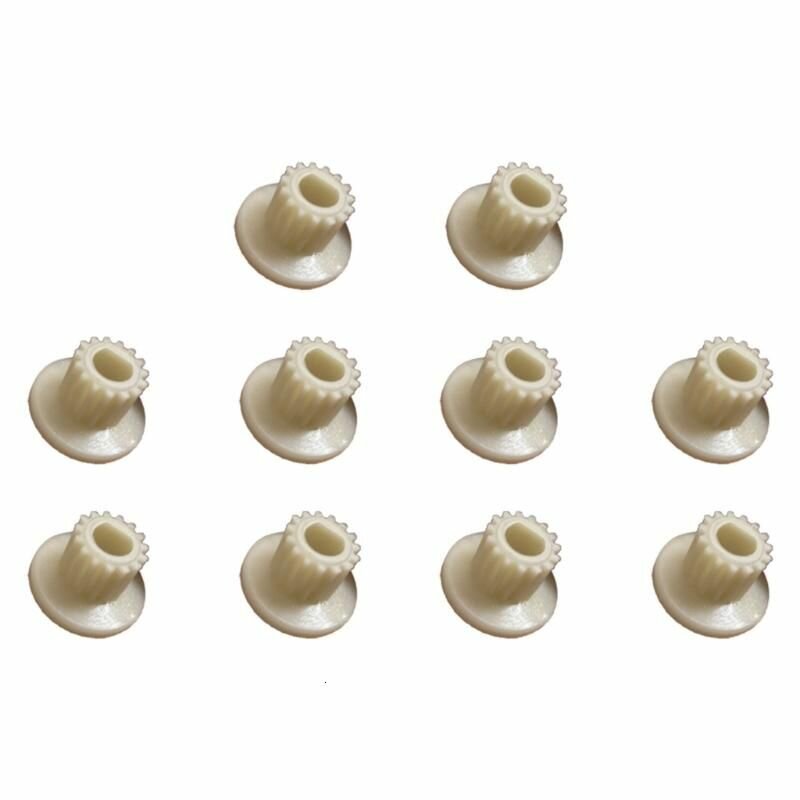 Набор из 10 надежных шестерен с 15 зубьями для хлебопечки, пластиковые шкивы