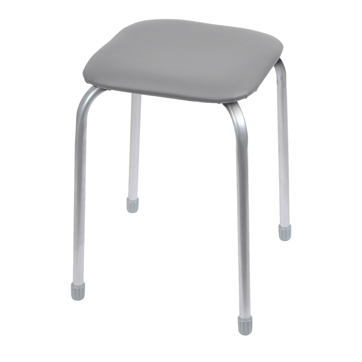 Табурет Nika Классика 3, 32 x 32 см, серый