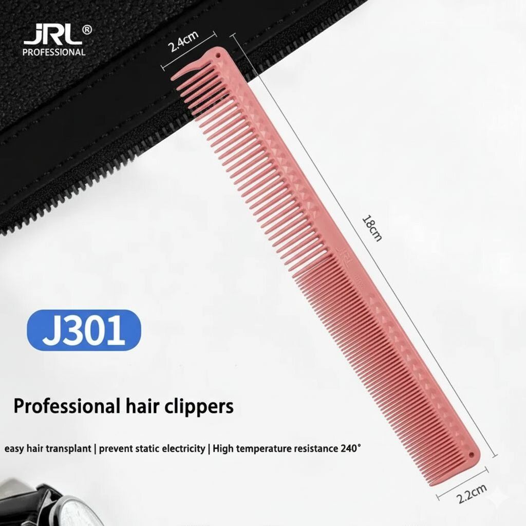 JRL Расческа для базовой стрижки тонких волос 178мм