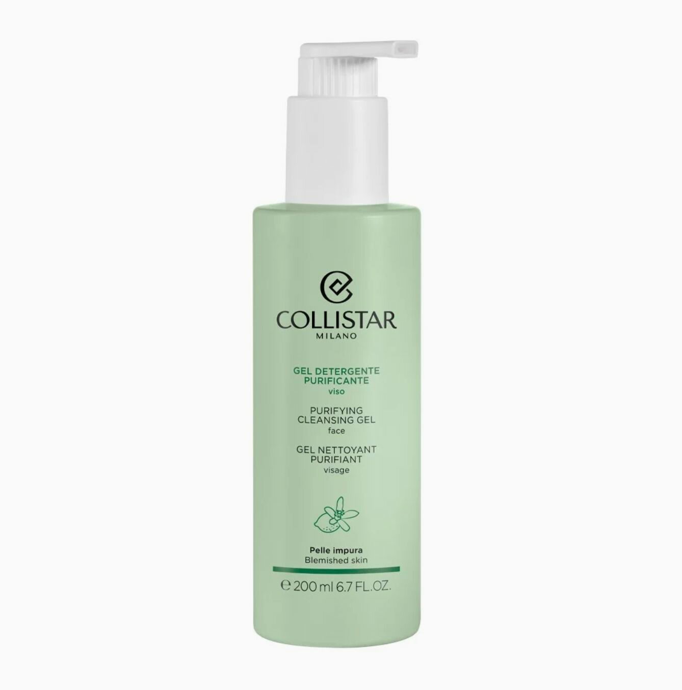 Collistar - Purifying Cleansing Gel Face Очищающий гель для лица 200 мл