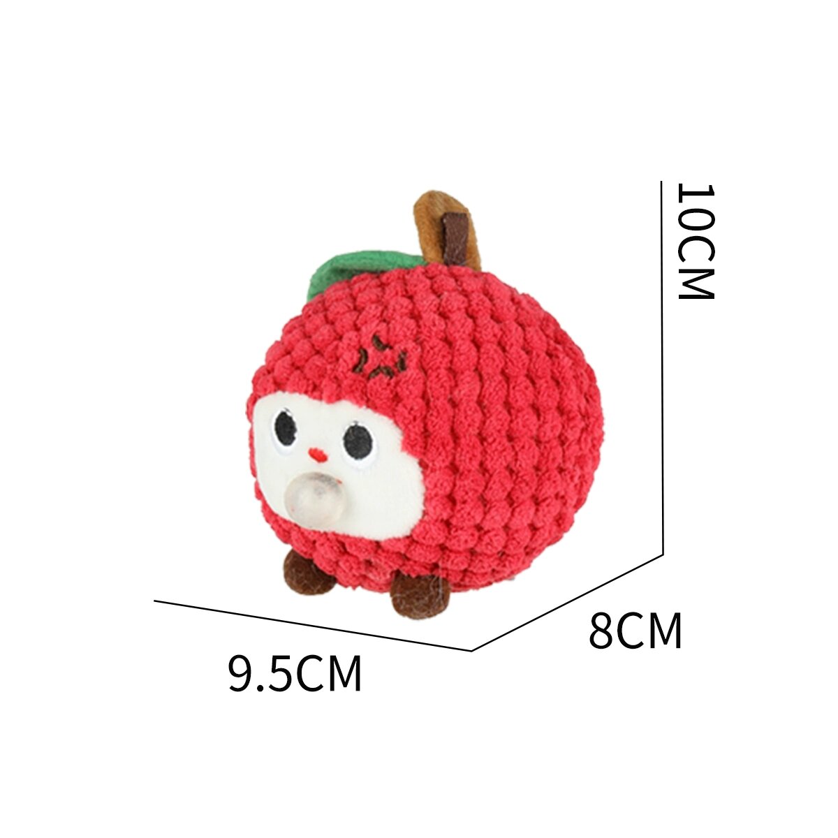 Игрушечные плюшевые фигурки овощей и фруктов: груша, персик, ананас, дуриан, личи, кукла для выдувания мыльных пузырей,