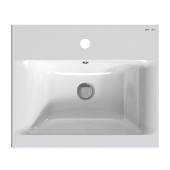 Мебельная раковина AM.PM Gem 50 белый глянец