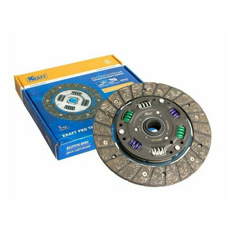 Диск сцепления ведомый для Лада Ларгус и Renault Logan (KRAFT)