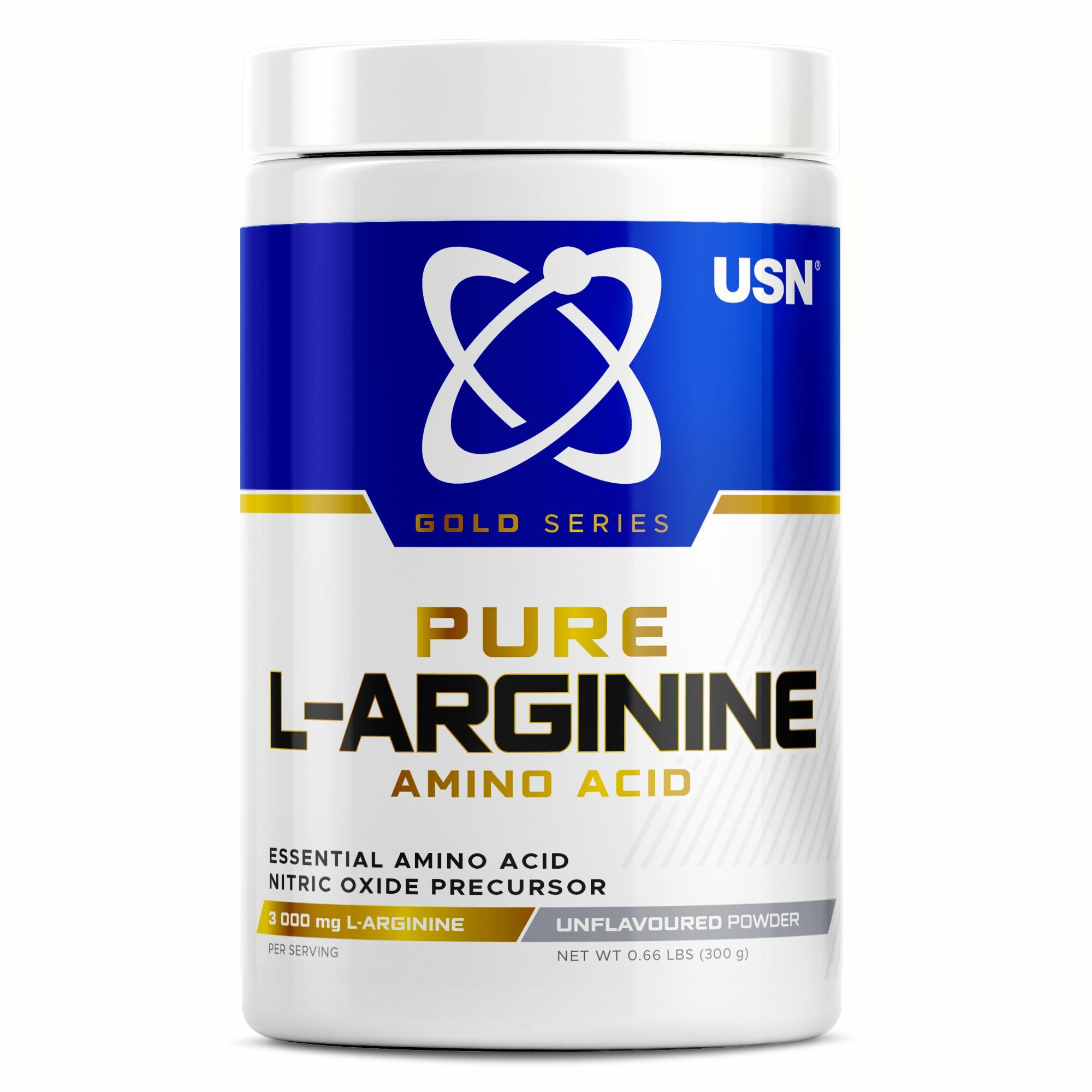 USN Pure L-Arginine, Аргинин 300 грамм