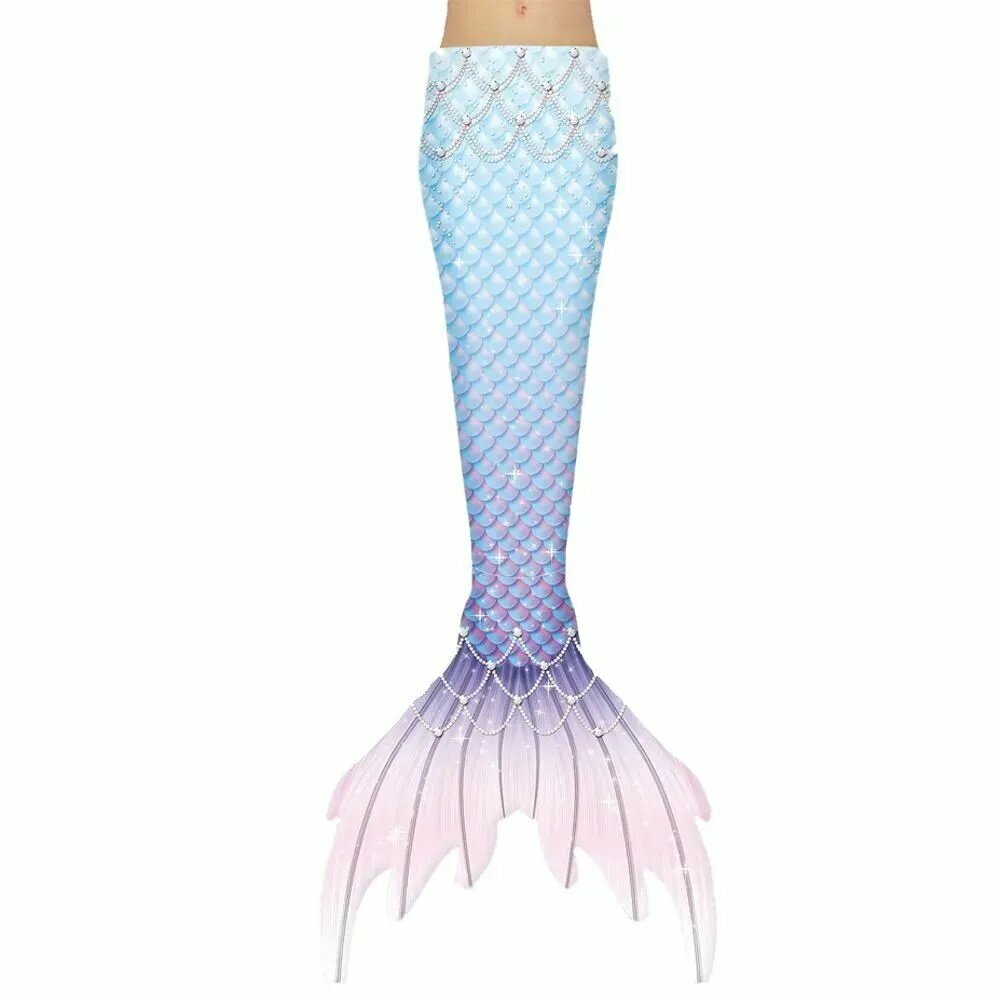 Хвост русалки для плавания