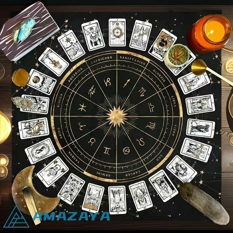 Xiaomi YouPin Гадальный инструмент/Скатерть для гаданий на картах Таро 49X49CM