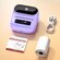 Термальный принтер этикеток Phomemo M220, purple printer