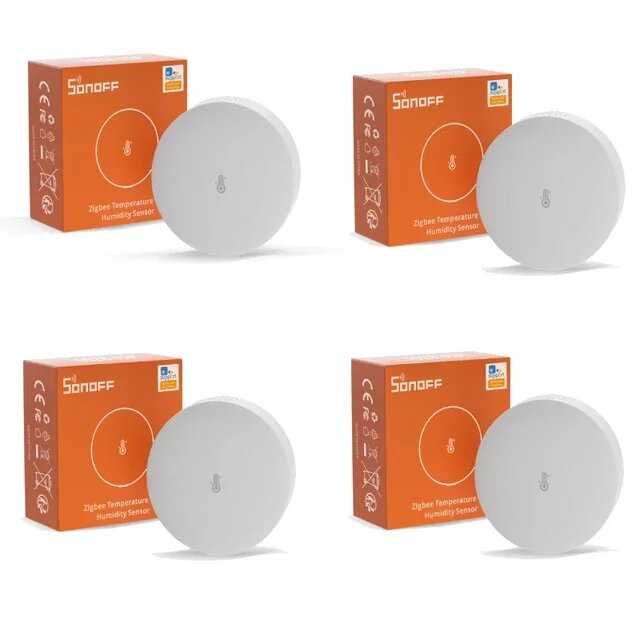SONOFF SNZB-02P Датчик температуры и влажности 4pcs SNZB-02P
